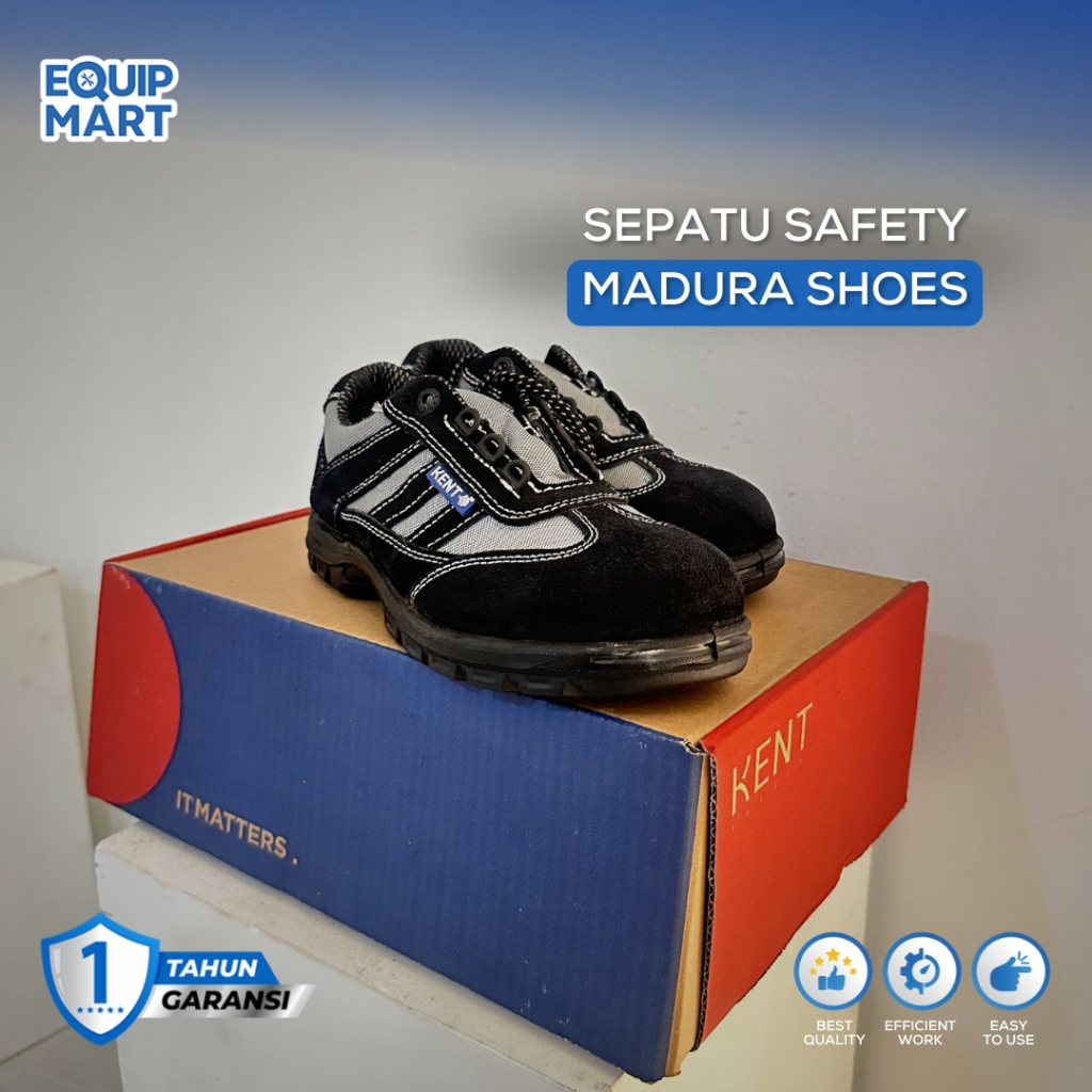 Jual Safety Shoes Kent / Sepatu Safety Kent Madura Original | Shopee ...