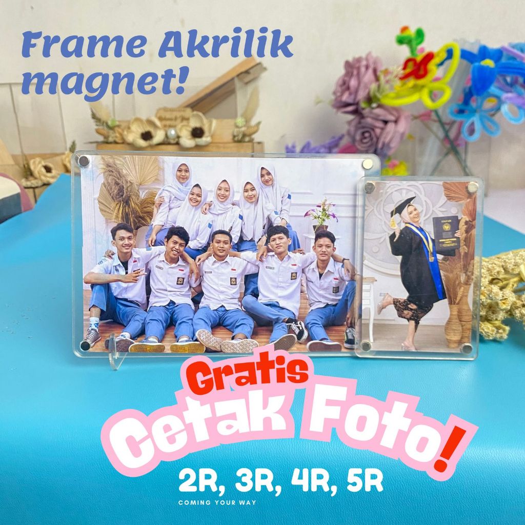 Jual Pigura akrilik Photocard Frame Bingkai Akrilik Transparan 2R 3R 4R ...