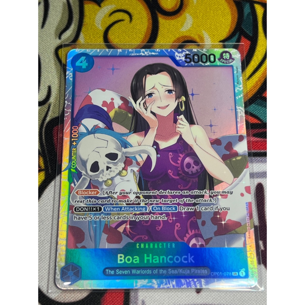 Jual Boa Hancock SR ENGLISH OP01-078 One Piece TCG | Shopee Indonesia