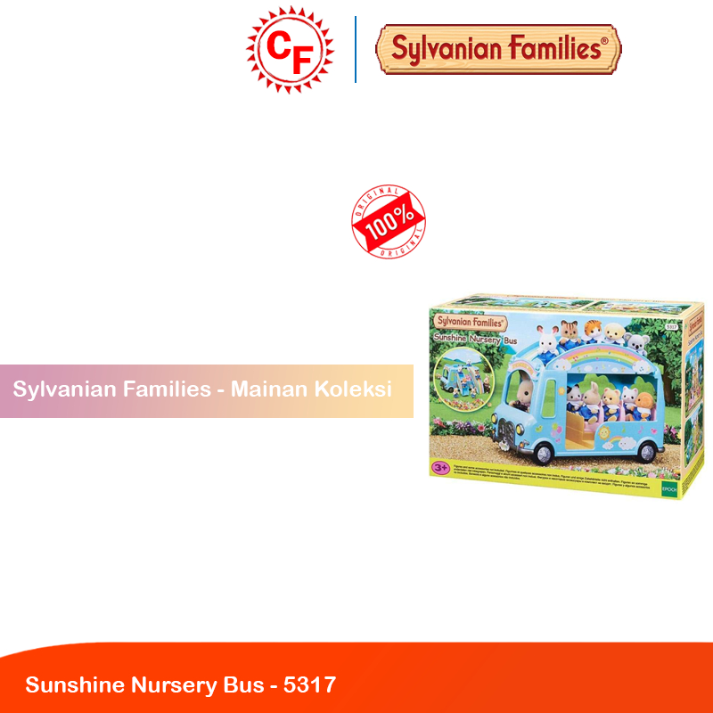 Jual Sylvanian Families Sunshine Nursery Bus - dollhouse playset 5317 ...