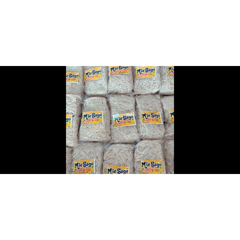 Jual mie sagu 500 gram Meranti jaya | Shopee Indonesia