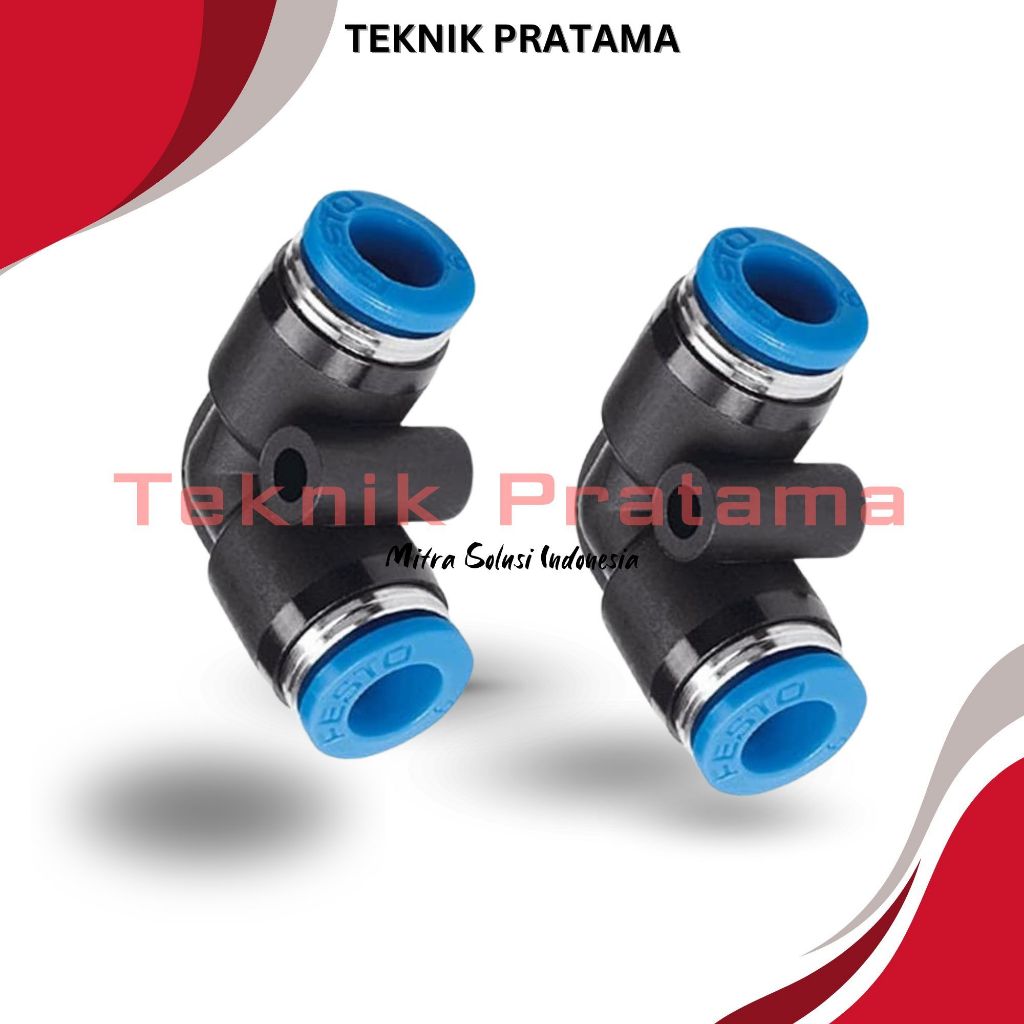 Jual QSL-08-08 FESTO PUSH-IN FITTING MPV FESTO SELANG TO SELANG 08-08 ...