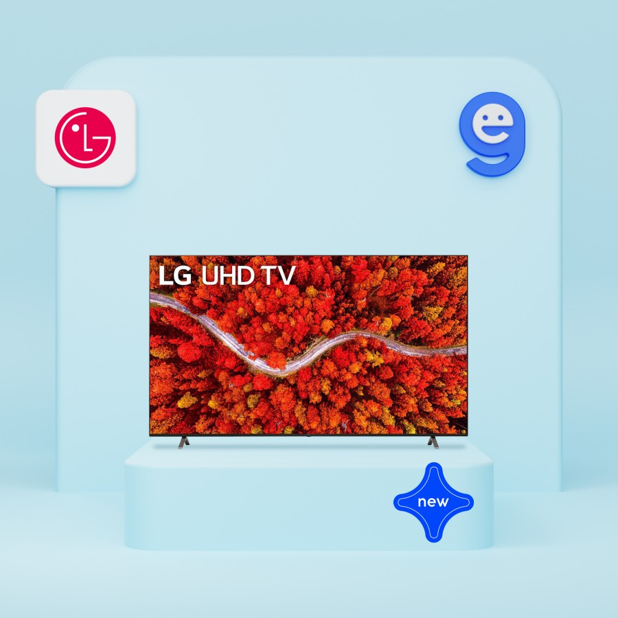 Jual TV LG 55UT8050 Uhd 4K Hdr 10 Pro Smart Tv 55 Inch NEW 2024 8050 ...