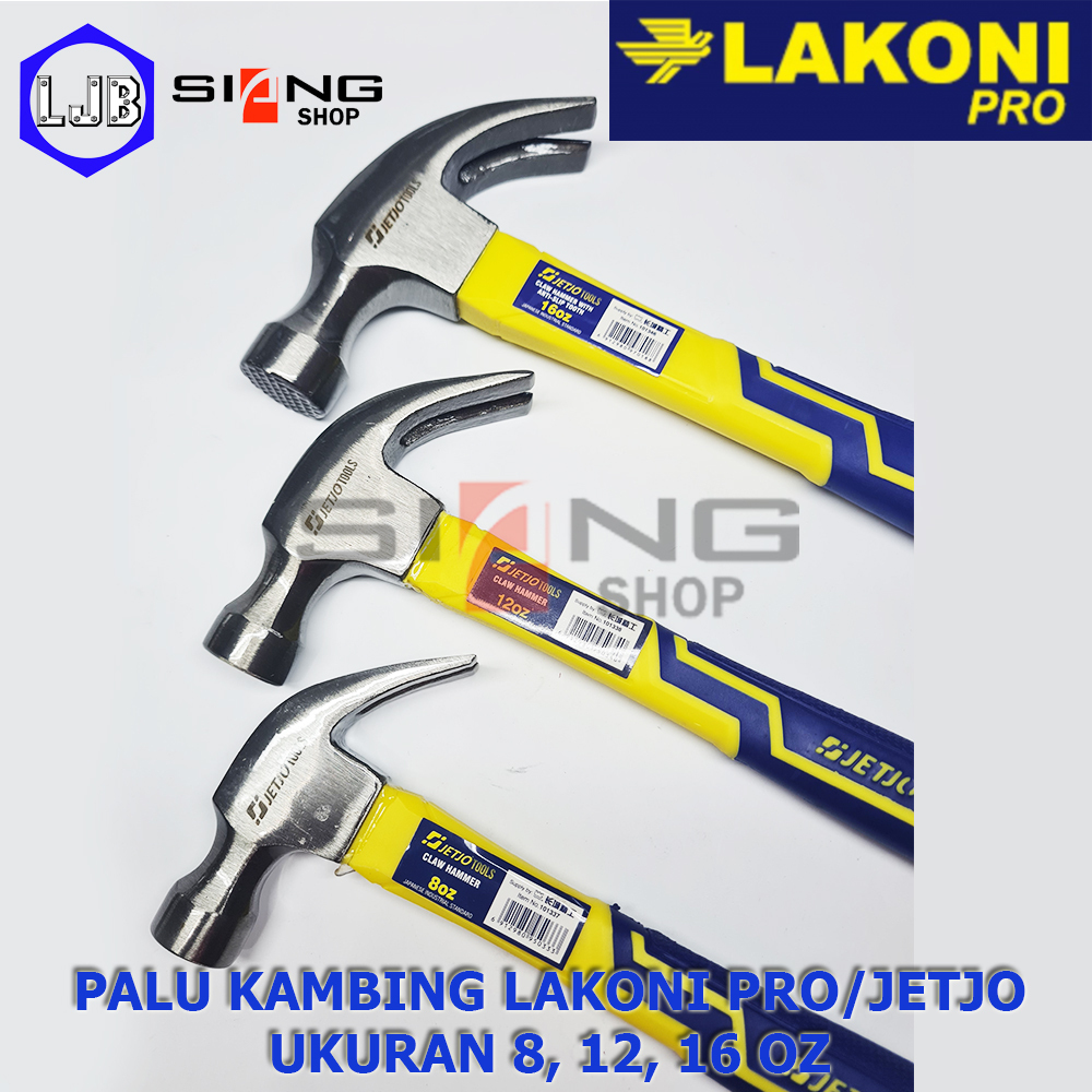 Jual Palu Kambing JETJO / LAKONI PRO Ukuran 8,12,16 Oz | Shopee Indonesia
