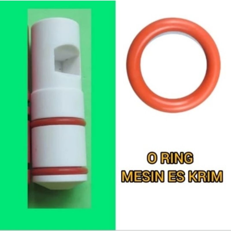 Jual Sparepart mesin es krim karet seal tuas O Ring untuk Wirastar kanan kiri | Shopee Indonesia