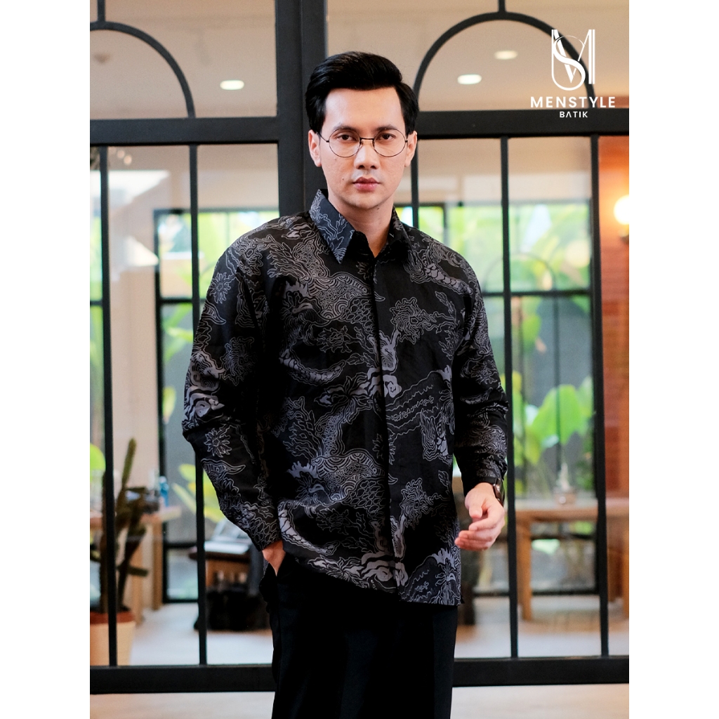 Jual MENSTYLE BATIK - Kemeja batik pria Palasara slimfit lapis furing ...