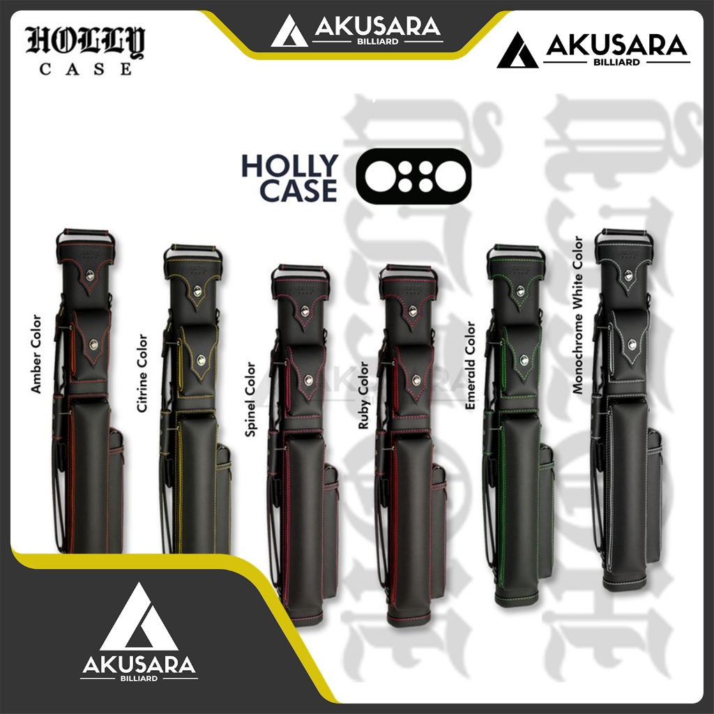 Jual Tas Stik Billiard Holly Spectrum Cue Case 2X4 (2 Butt 4 Shaft) | Shopee Indonesia