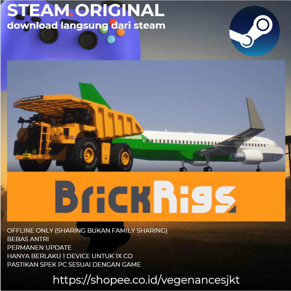 Jual Brick Rigs PC Game Sharing Original + Update | Shopee Indonesia