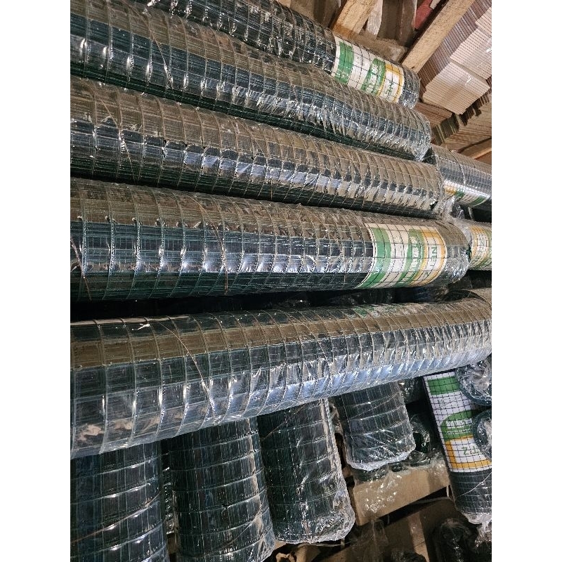 Jual RANG LOKET Hijau / kawat loket pvc rol / kawat ayakan / kawat ram ...