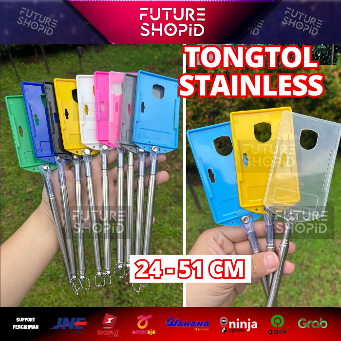 Jual Tongtol Stainless Tongkat Tol Besi Tongtoll Kartu Etoll E Money ...