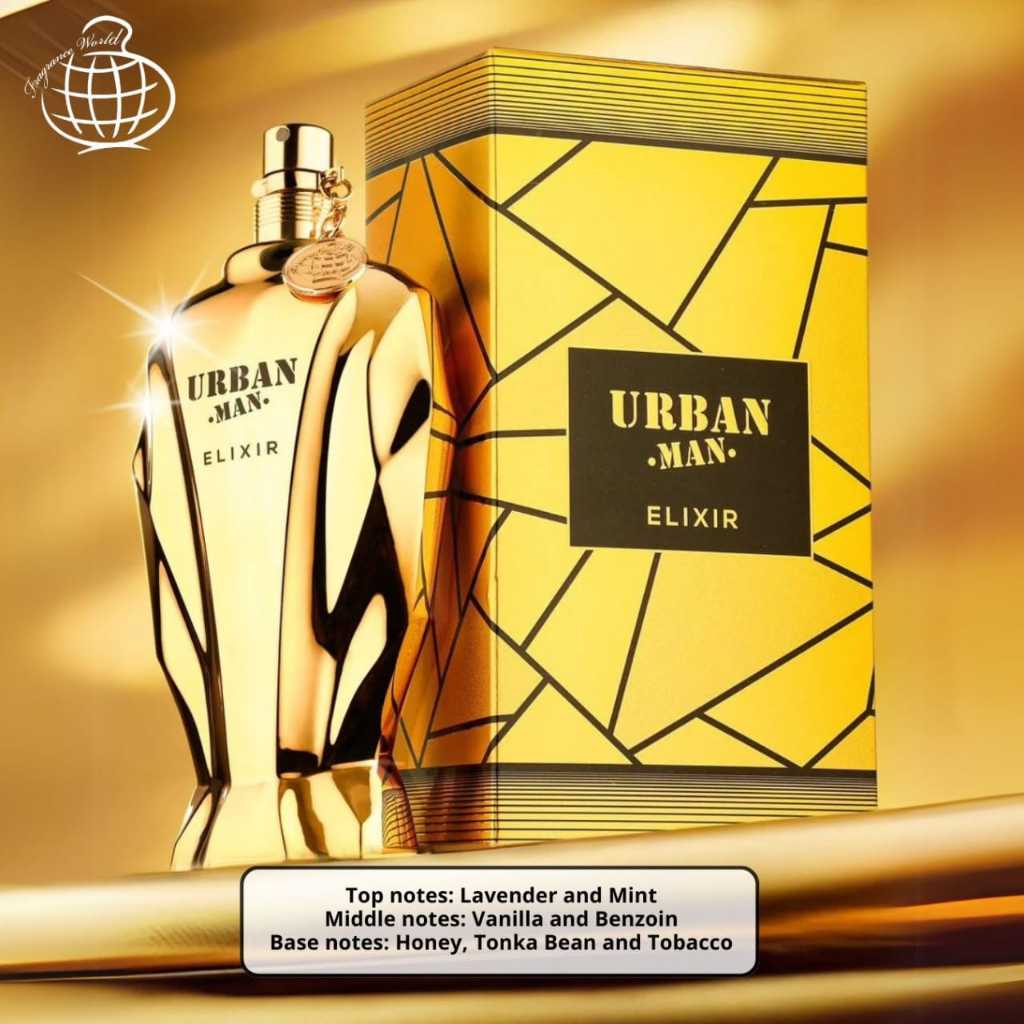 Jual Fragrance World - FW Urban Man Elixir EDP 90mL | Shopee Indonesia