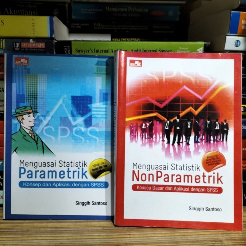 Jual ( 1 PAKET ) Menguasai Statistik Parametrik Dan Non Parametrik by Singgih Santoso | Shopee ...