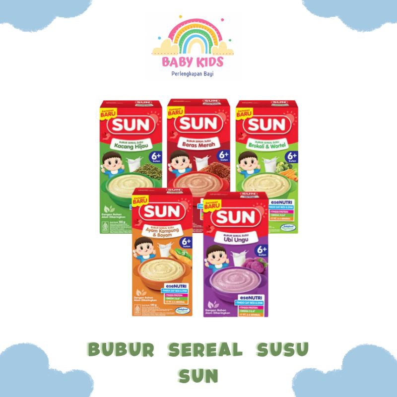 Jual sun bubur sereal susu 120g | Shopee Indonesia