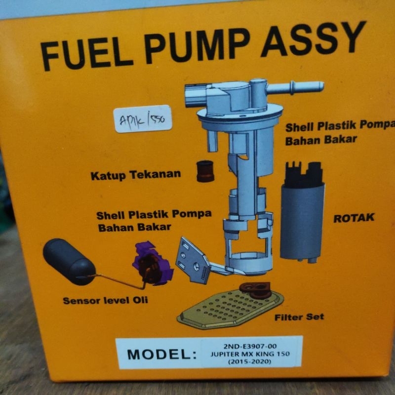 Jual fuel pump assy Jupiter MX king 150 2nd e3907 00 RTC | Shopee Indonesia