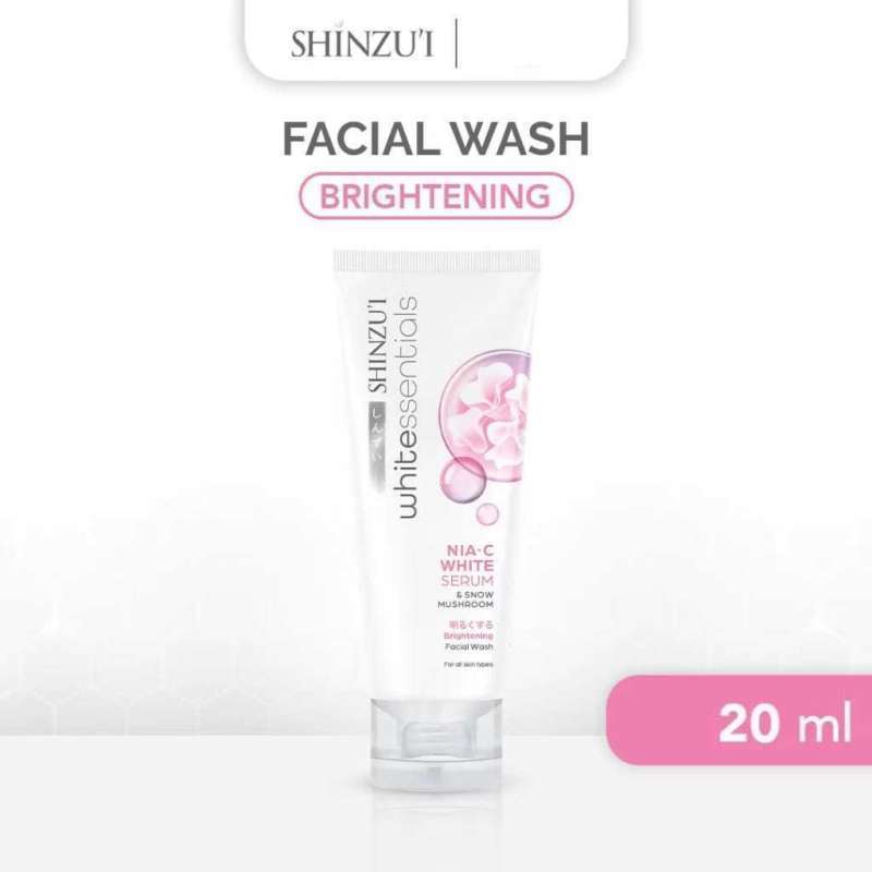 Jual [FREE GIFT] SHINZUI WHITEssentials Brightening Facial Wash Nia-C ...