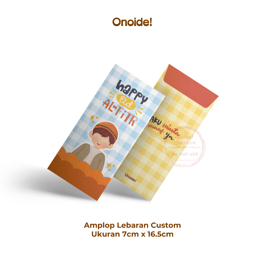 Jual Onoide! - Amplop Angpao THR Lebaran Lucu Unik Custom 9 Isi 5pcs ...