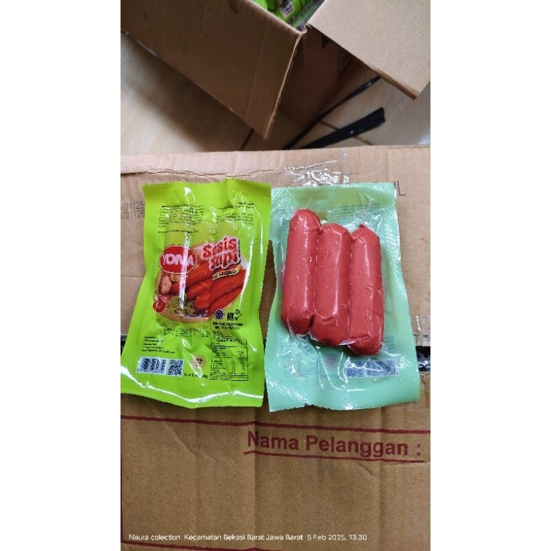 Jual sosis sapi mini yona | Shopee Indonesia