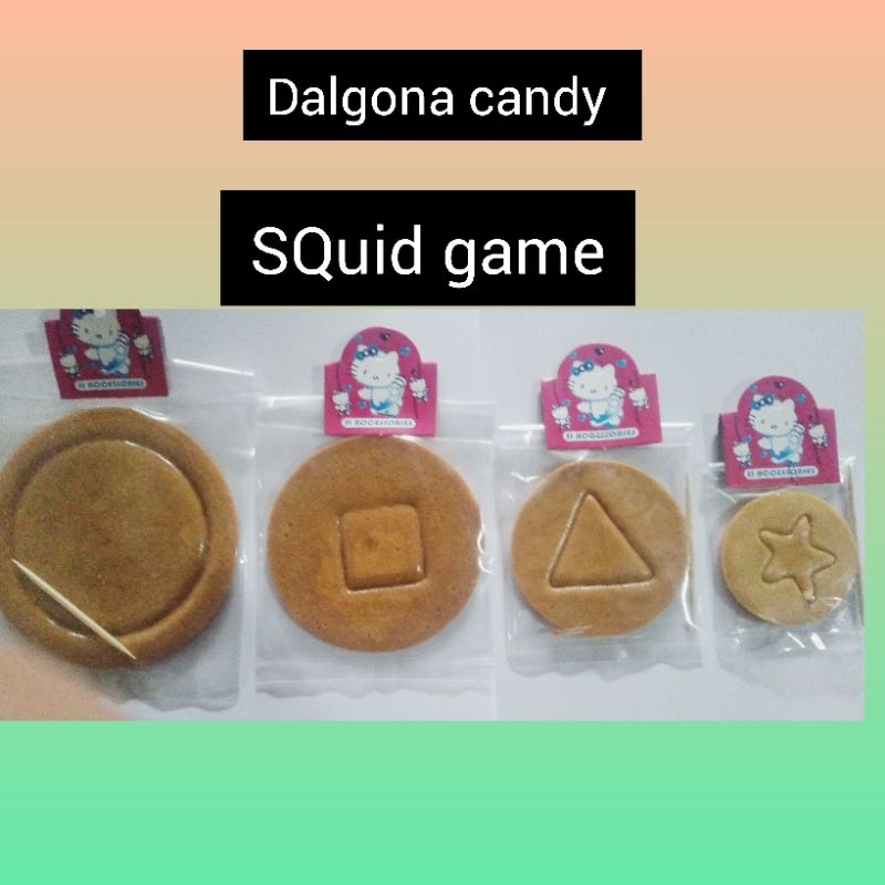 Jual DALGONA CANDY VIRAL /SQUID GAME/PERMEN DALGONASQUID GAME /UKURAN 6 ...