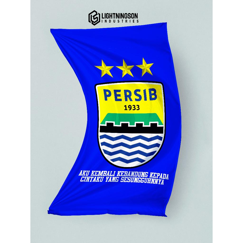 Jual Bendera Persib bintang 3 ukuran 70 x 100 | Shopee Indonesia