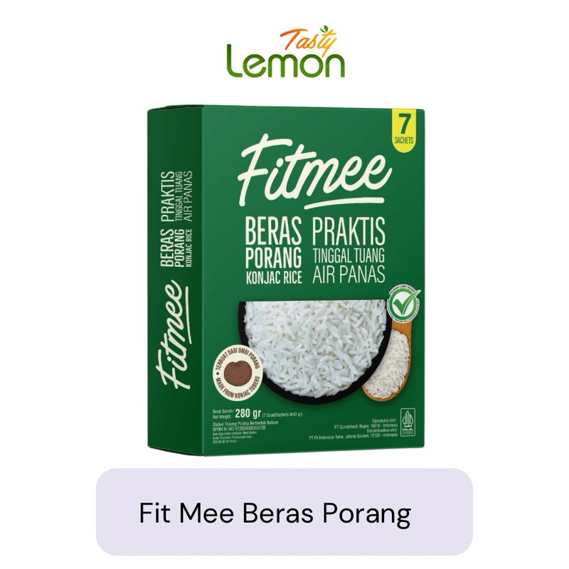 Jual Fitmee - Beras Porang 1 Box 7 Sachet | Shopee Indonesia
