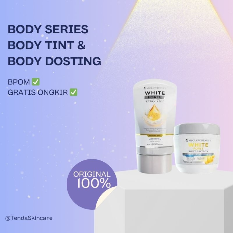 Jual NEW MS GLOW BODY SERIES‼️BODY TINT & BODY LOTION DOSTING | Shopee ...