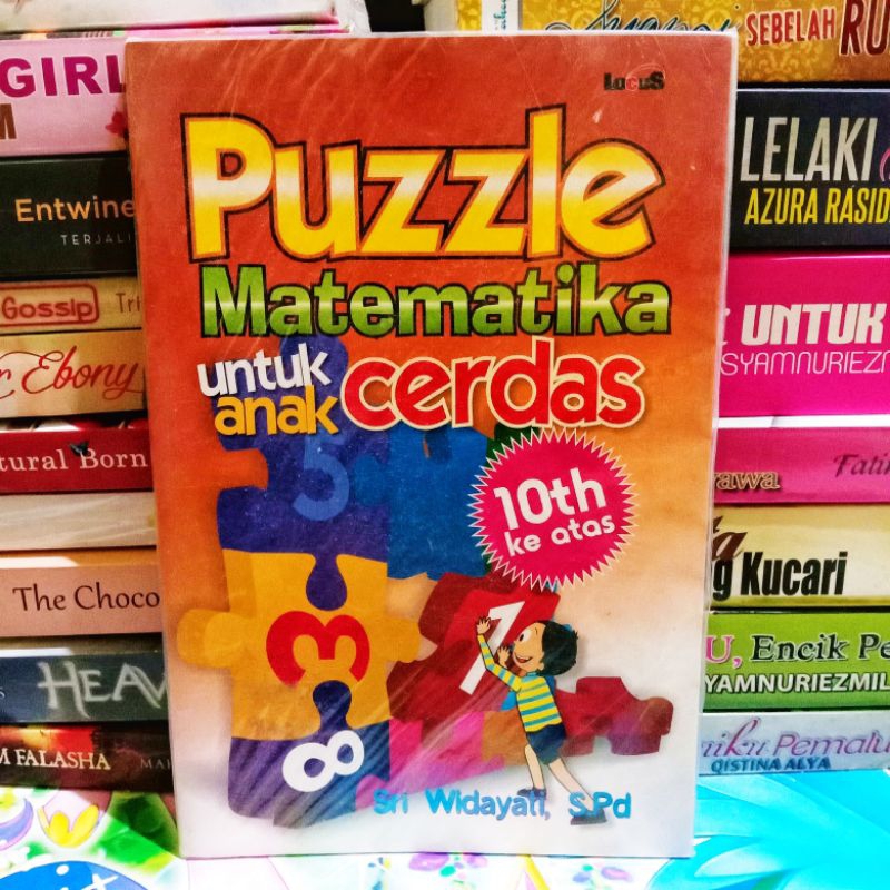 Jual BUKU PUZZLE MATEMATIKA UNTUK ANAK CERDAS (ORIGINAL) | Shopee Indonesia
