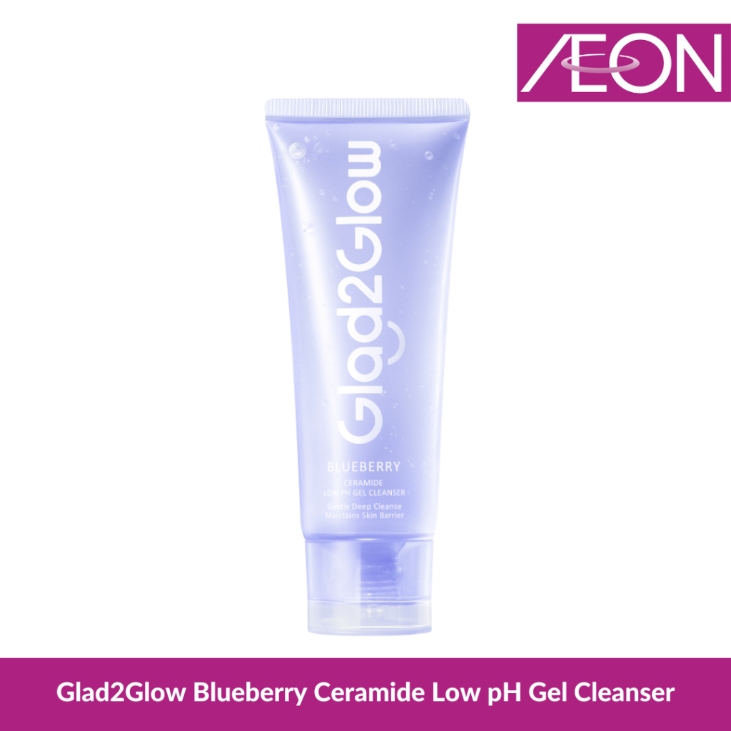 Jual Glad2Glow Blueberry Ceramide Low pH Gel Cleanser Sabun Cuci Muka ...
