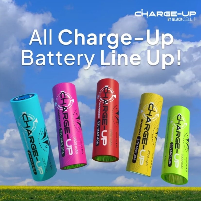 Jual CHARGE UP 18650 Battery Authentic by Blackcell | Shopee Indonesia