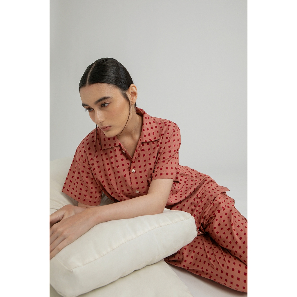 Jual Piyama Set Lengan Pendek Katun Ecovero | SARE Studio Sleepwear ...