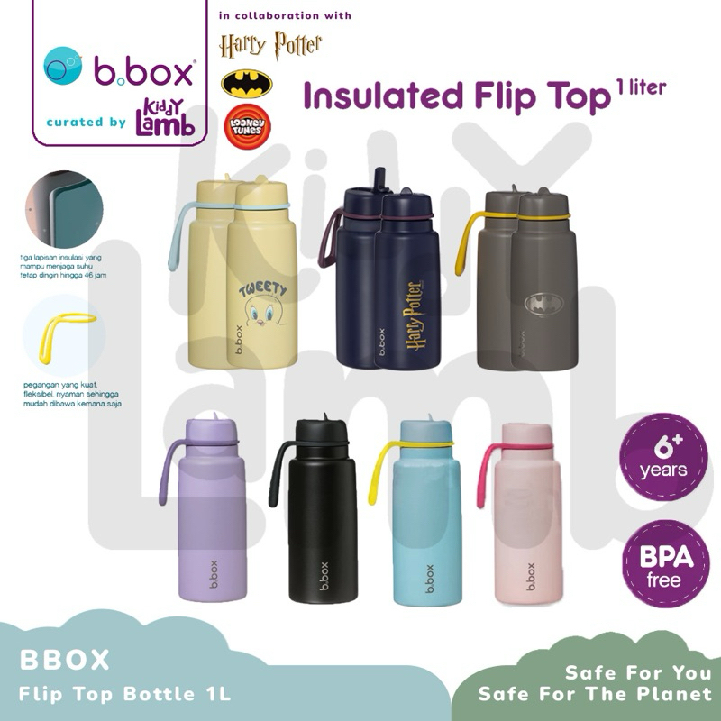 Jual BBox Insulated Flip Top Bottle 1L / Warner Bros Harry Potter ...