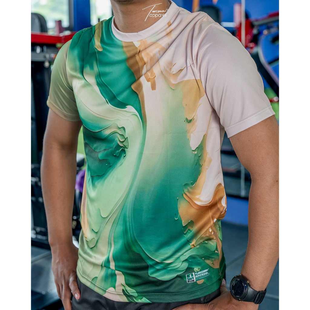 Jual Jersey running baju lari dry fit menyerap keringat full print ...