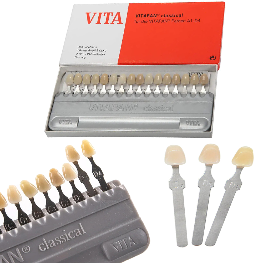 Jual Dental Tooth Whitening Kit with Vita 16 Colors Guide for Bright ...