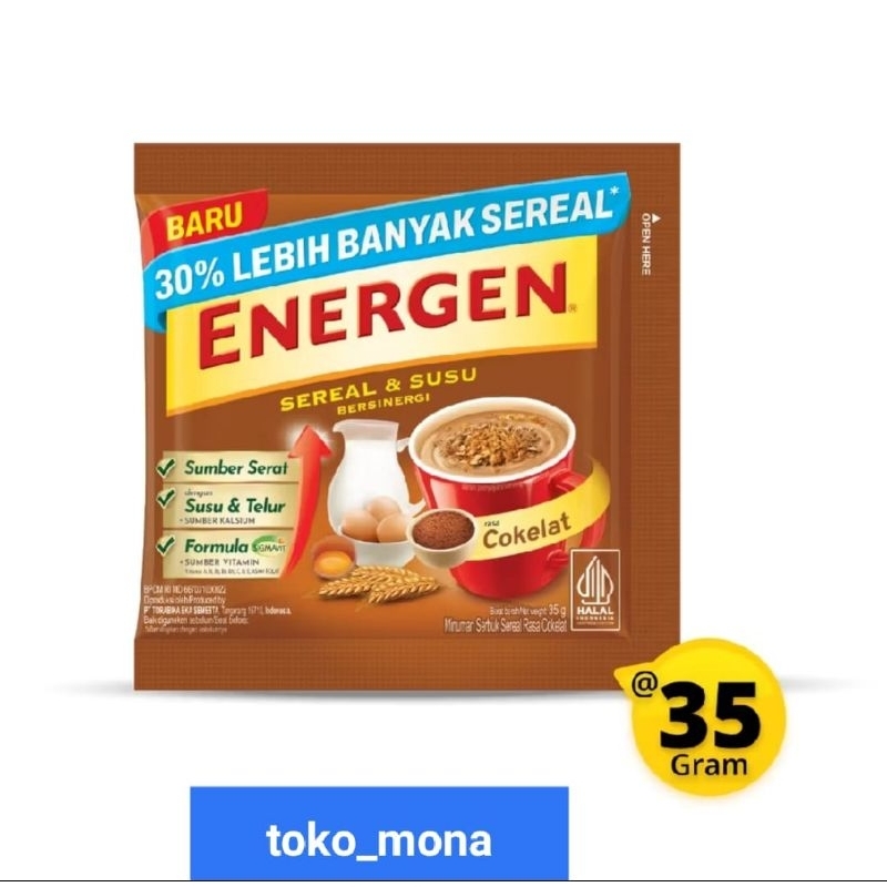 Jual Energen 1 bungkus (sachet) | Shopee Indonesia