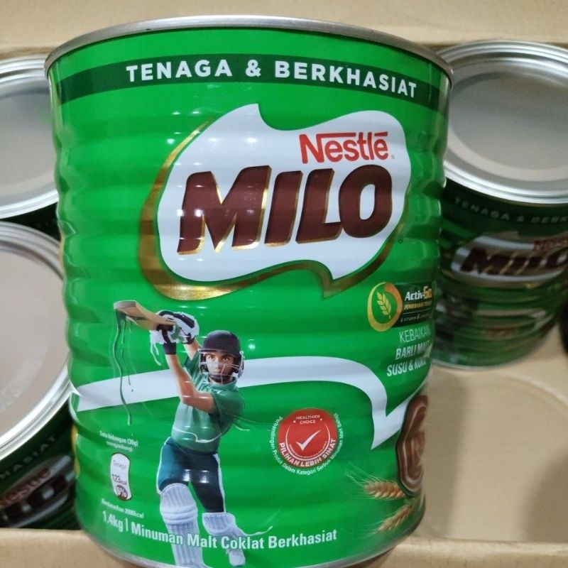 Jual Milo Kaleng Activ-GO Malaysia 1,4kg | Shopee Indonesia