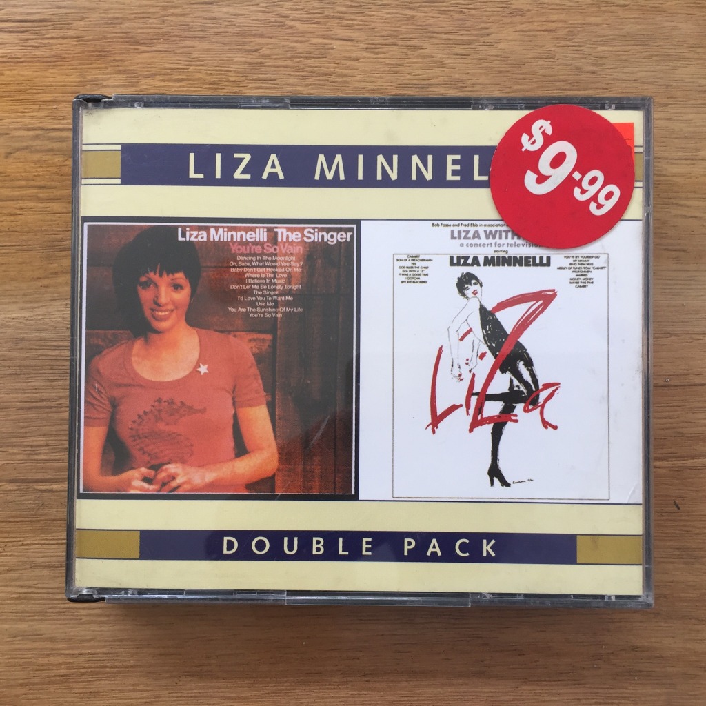 Jual CD boxset: LIZA MINNELLI - The Singer + Liza (2 disc) | Shopee ...