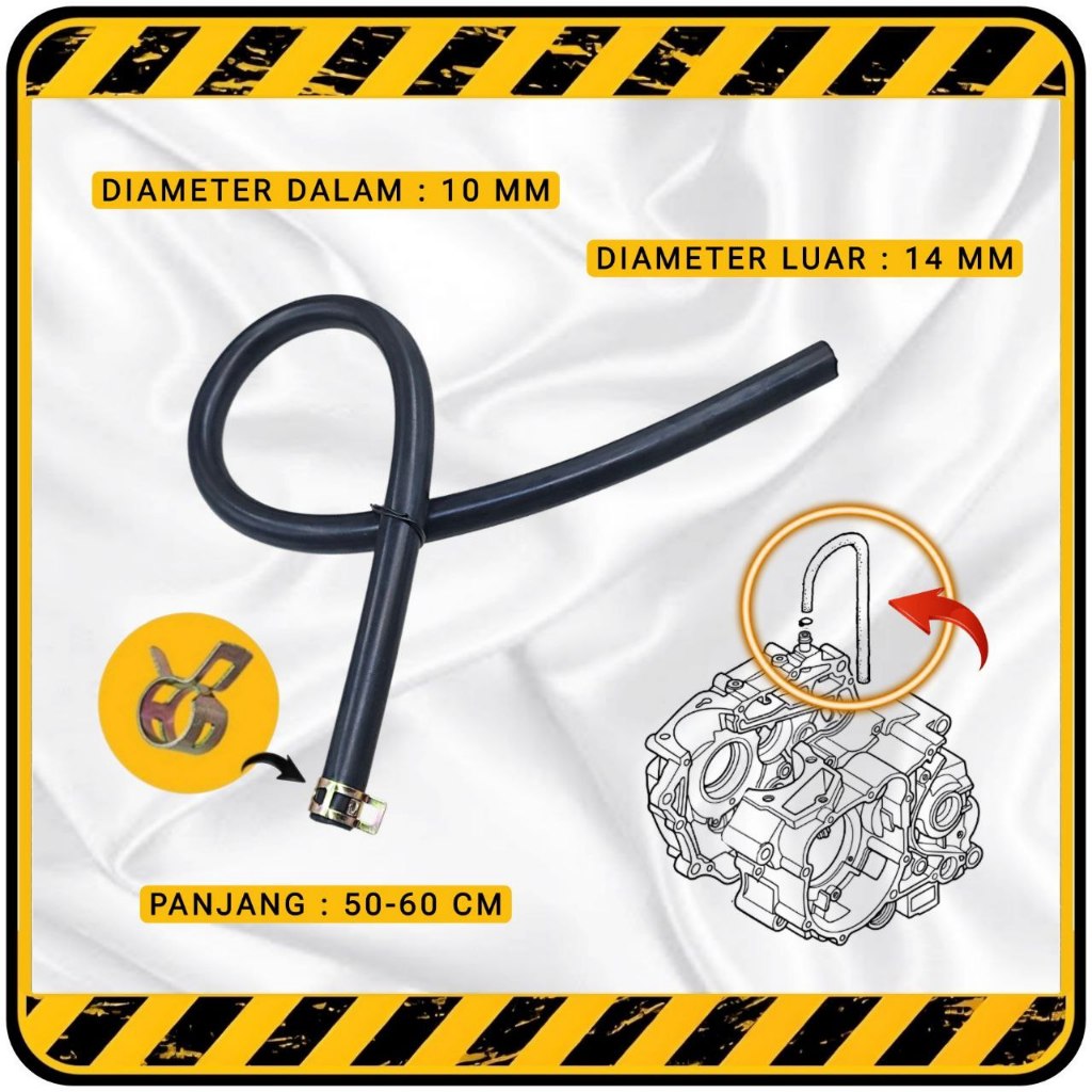 Jual Selang Hawa / Pernafasan Kalter Mesin Honda CB 100 GL 100 GL PRO ...