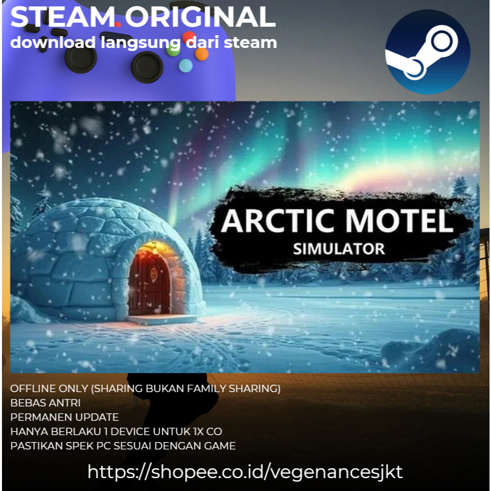 Jual Arctic Motel Simulator PC Game Sharing Original + Latest Update ...