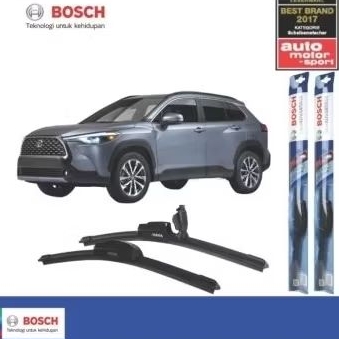 Jual Sepasang Wiper Corolla Cross Frameless Original Bosch | Shopee Indonesia