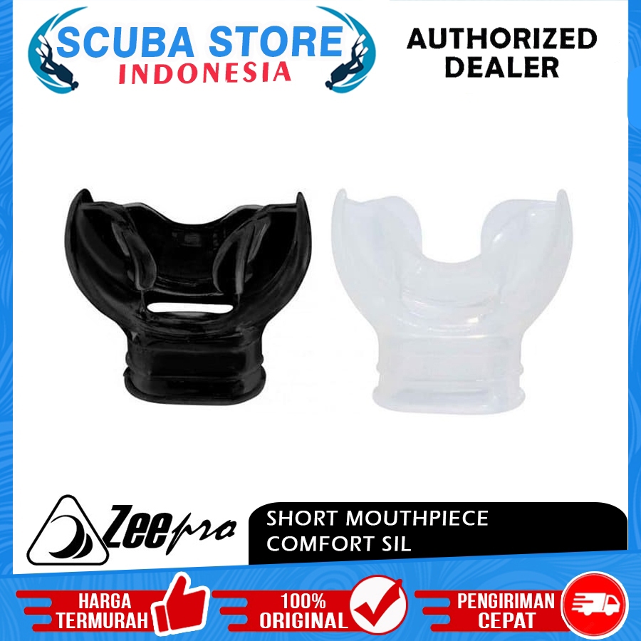 Jual Short Mouthpiece Zeepro Comfort Silicone Mouth Piece Snorkel ...