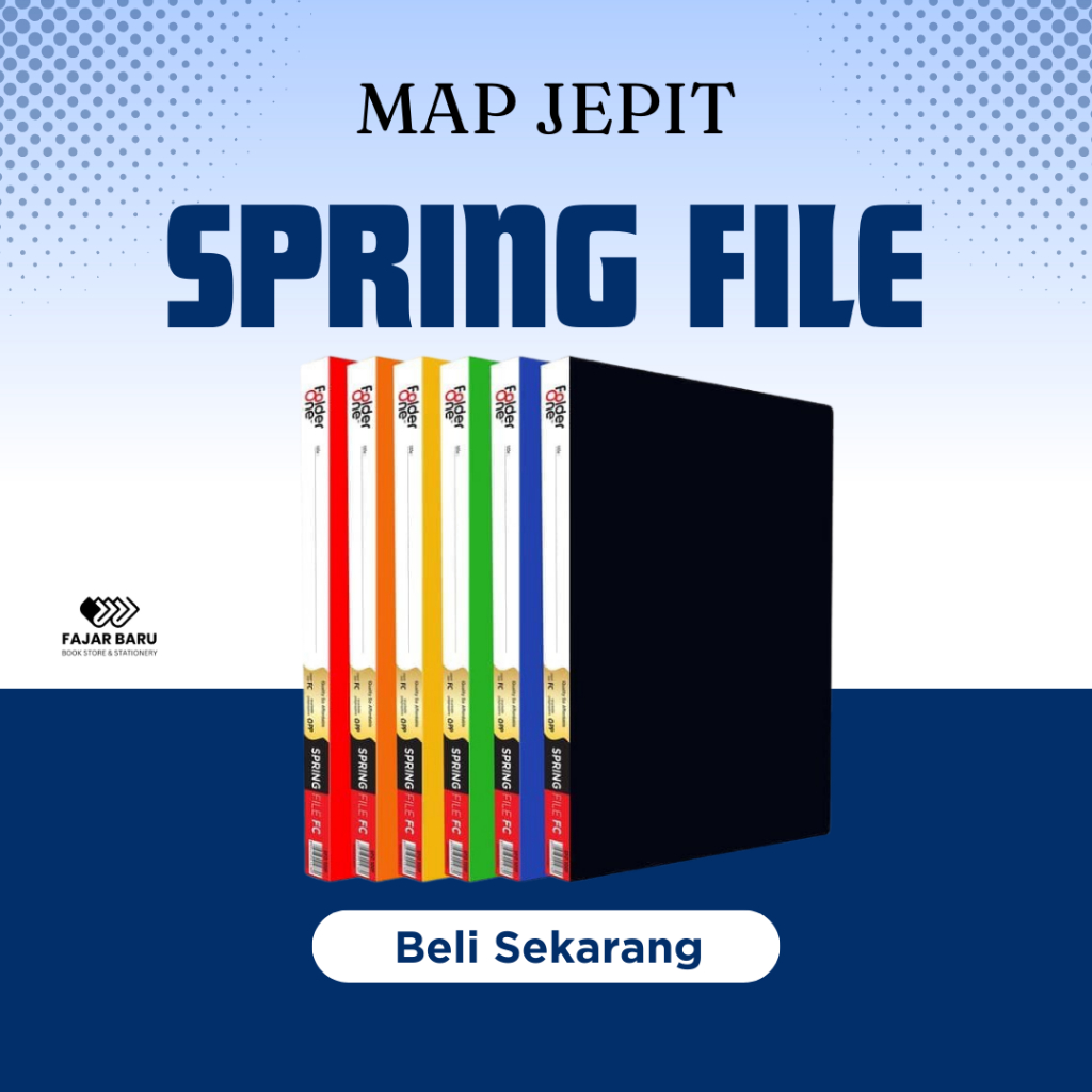 Jual [ PCS ] MAP SPRING FILE / MAP TULANG BESI / MAP LOBANG / MAP ...