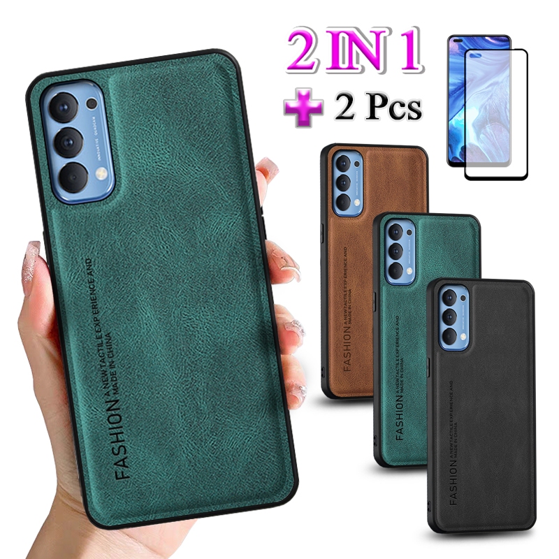 Jual 2 Dalam 1 Casing OPPO Reno 4 5 13 4F 5F 13F 5G Kotak Kulit ...