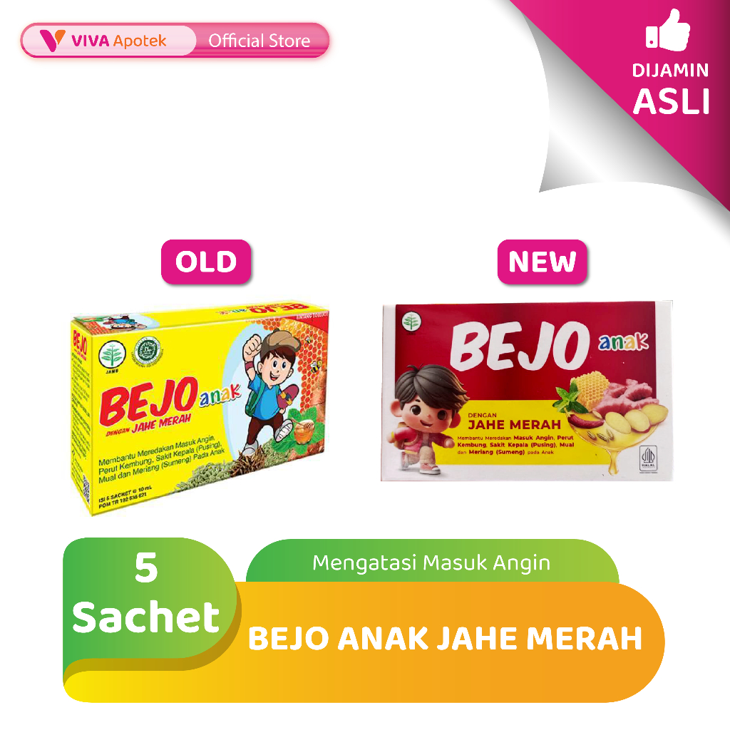 Jual Bejo Anak Jahe Merah untuk Mengatasi Masuk Angin (5 Sachet ...