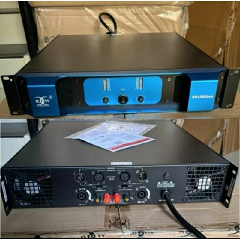 Jual Power RDW NR12002PRO Class H Original 2x1200watt | Shopee Indonesia