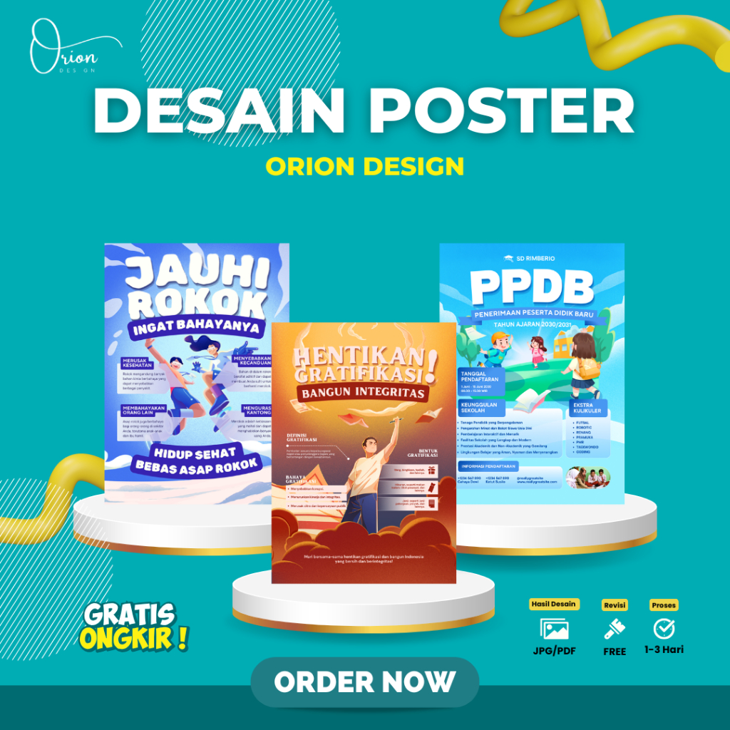 Jual JASA DESAIN BISA CUSTOM | DESAIN POSTER | Shopee Indonesia