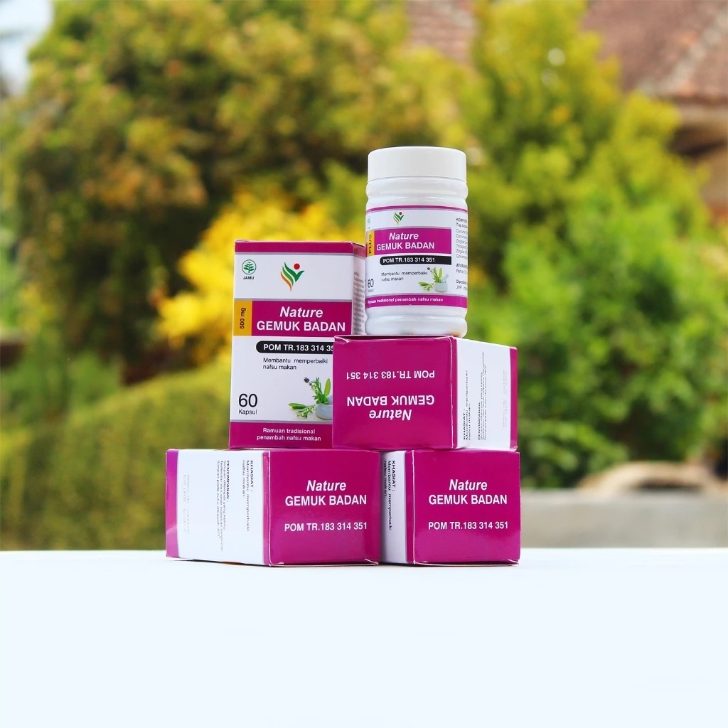 Jual NATURE Capsule Nature Gemuk Badan Isi 60 Kapsul Solusi Obat ...