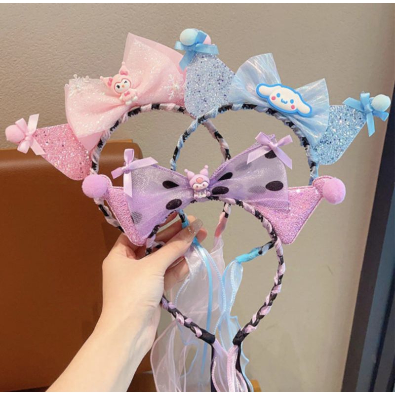 Jual Bando Kepang|Bando Pita|Bando Kuromi|Bando Cinnamoroll|Bando Wig ...
