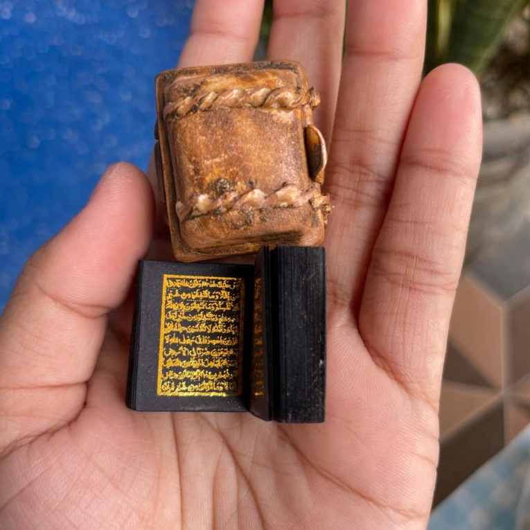 Jual Box Peti Kitab Stambul Hitam Kuno Tinta Emas 30 Juz | Shopee Indonesia