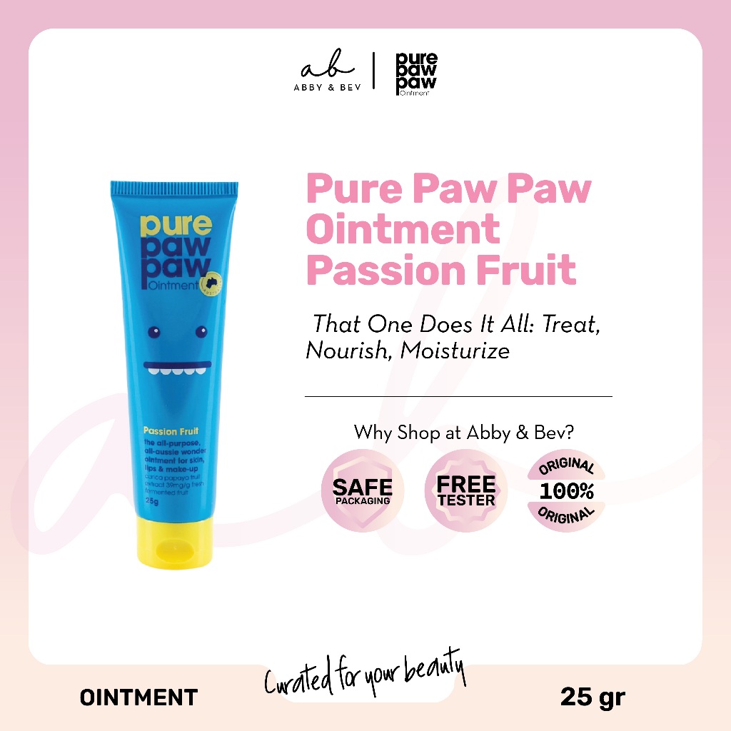 Jual AB - Pure Paw Paw Ointment Pawpaw Passion Fruit [25 gr]/ Salep Gel ...