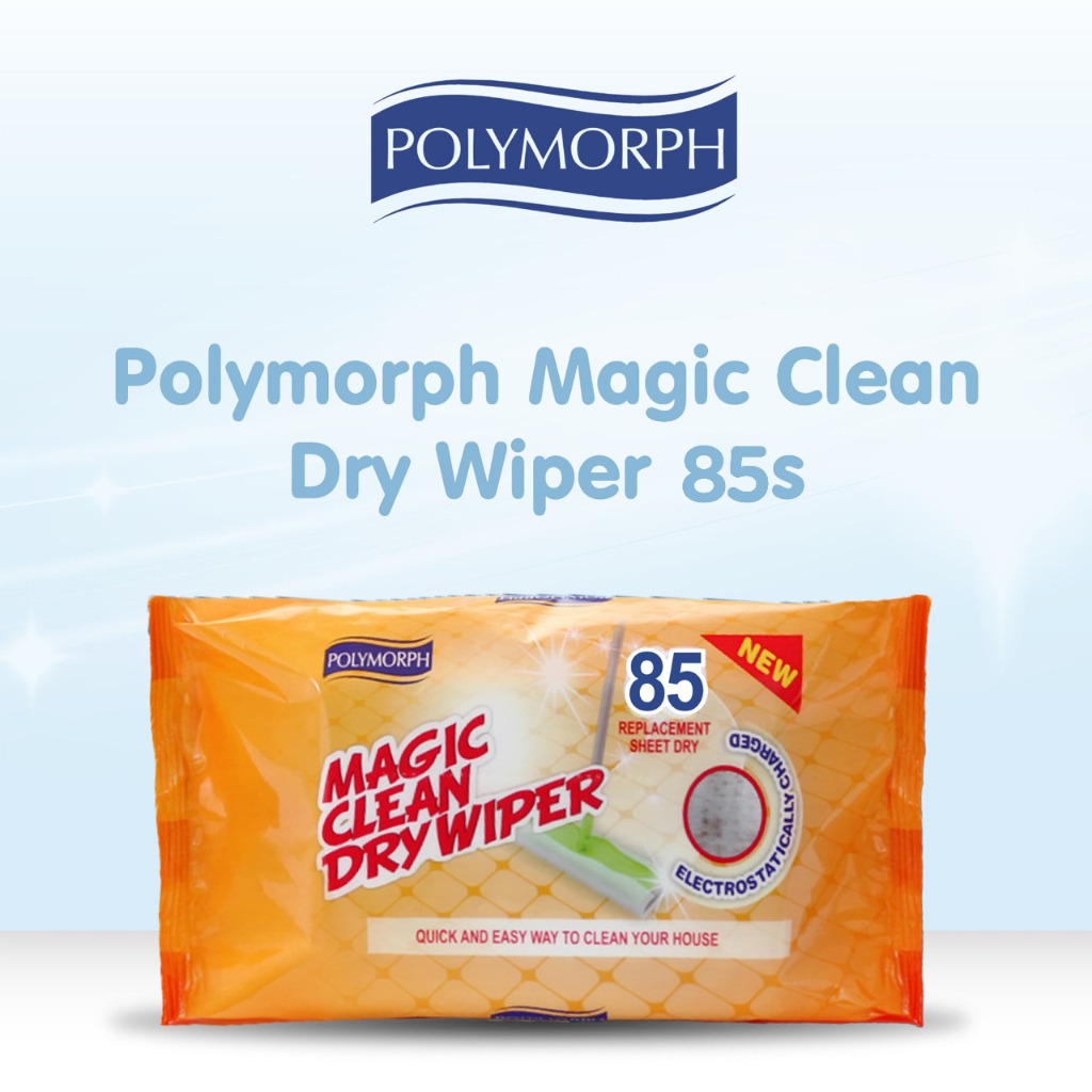 Jual Polymorph - Magic Clean Dry nonwoven Isi 85 Lembar | Shopee Indonesia
