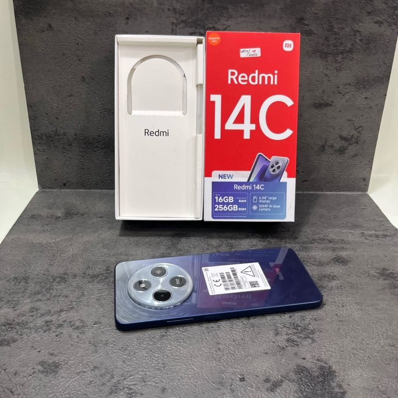 Jual Redmi 14c 8/256gb Fullset Second Garansi Resmi | Shopee Indonesia